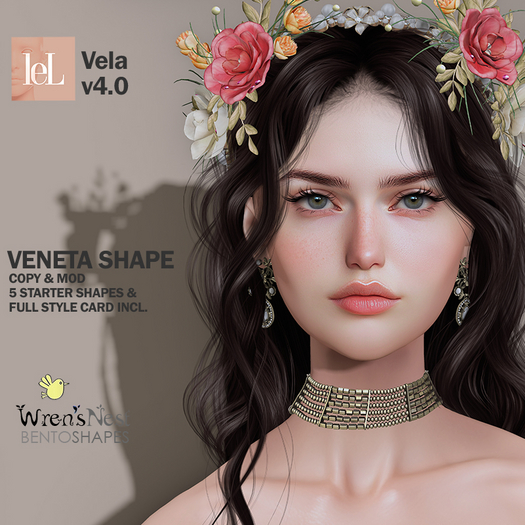 Second Life Marketplace - LELUTKA VELA SHAPE - { wren's nest } - Veneta