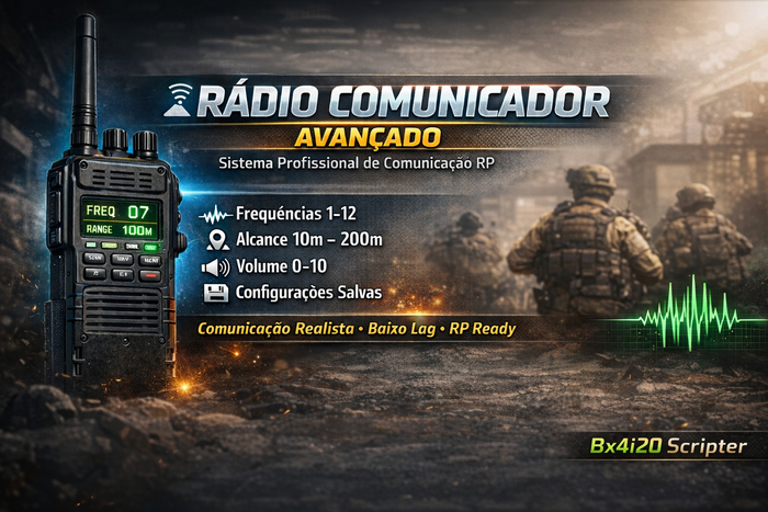 Second Life Marketplace - [Bx4i20] Bx Radio Communicator v1.3