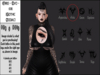 Second Life Marketplace - {Fire} - Evo - 008 [Goth - Zodiac - Aries]