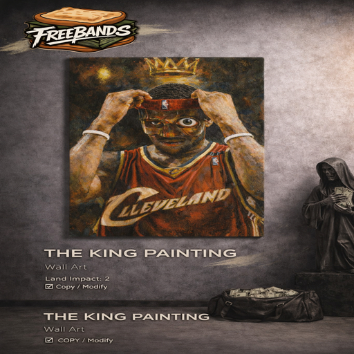 Second Life Marketplace - [FREEBANDS] - KING JAMES OIL PAINTING
