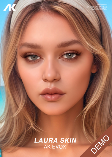 Second Life Marketplace - [AK Skin] - Laura DEMO