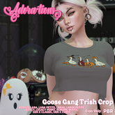 Second Life Marketplace - Adora-tions - Goosebumps Gang Trish Crop