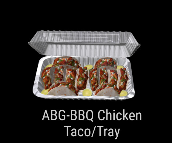 Second Life Marketplace - ABG-BBQ CHICKEN TACO/TRAY
