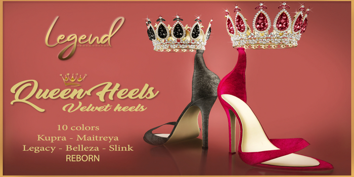 Second Life Marketplace - LEGEND - QUEEN HEELS UPD - ADD ME