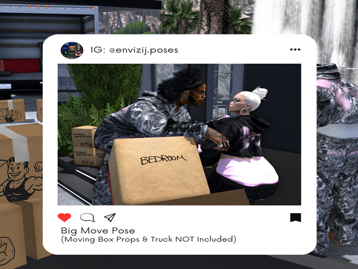 Second Life Marketplace - Envizij Poses// Big Move Pose