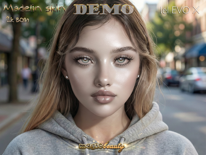 Second Life Marketplace - DEMO[Magic Beauty] Madelin skin (LeLutkaEVOX)