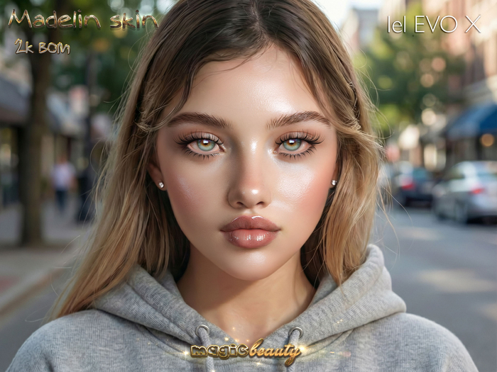 Second Life Marketplace - [Magic Beauty] Madelin skin (LeLutkaEVOX) FATPACK