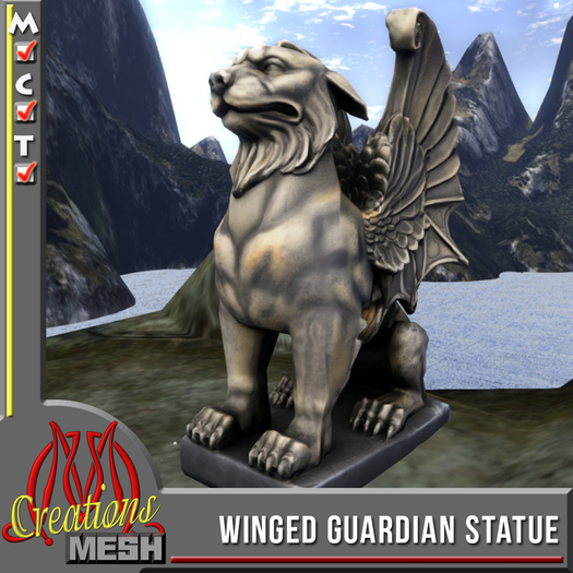 Second Life Marketplace - Winged Guardian FP box, look at its wings ...