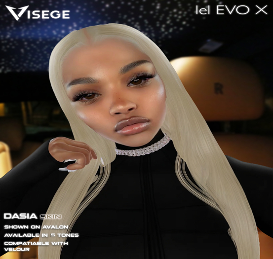 Second Life Marketplace - VISEGE: DASIA EVOX SKIN (FATPACK)