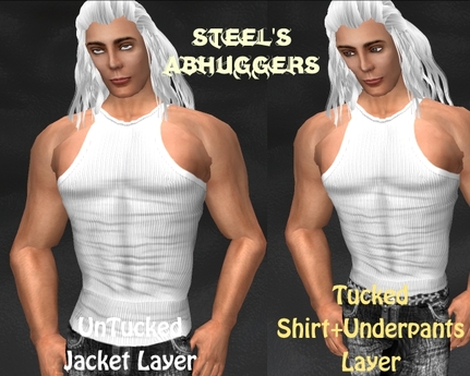 Second Life Marketplace - *TNC - Steel's AbHugger White