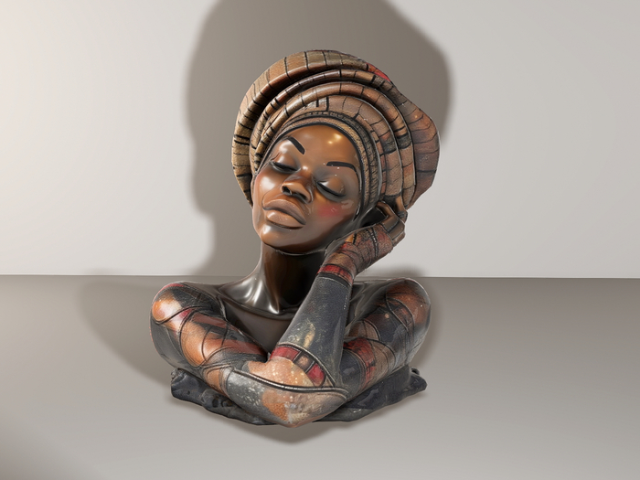 Second Life Marketplace - "Quiet Reverie" PBR Sculpture