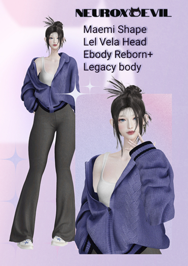 Second Life Marketplace - NeuroxDevil - Maemi Shape Lel Vela + Legacy+ ...
