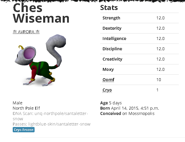 Second Life Marketplace - Mossm Cryo Pod - Ches Wiseman unq-northpole ...