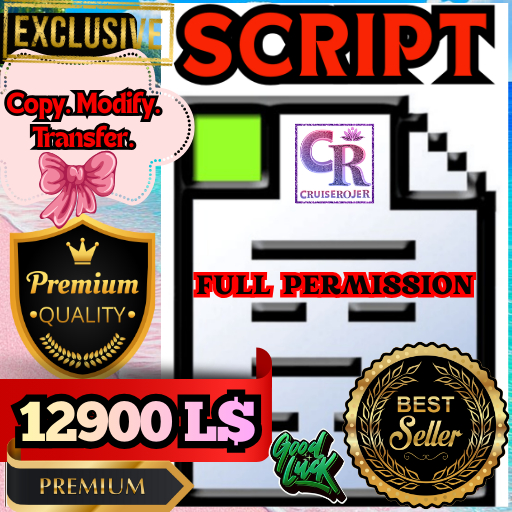 Second Life Marketplace - Object Rotation Script – Full Perm Rotating ...