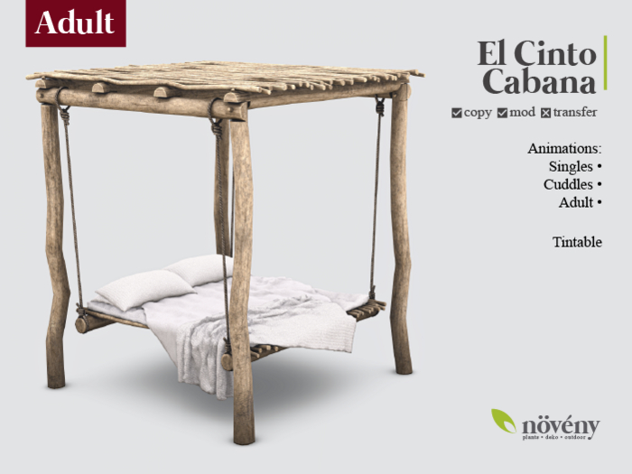 Second Life Marketplace - Noveny - El Cinto Cabana - Adult