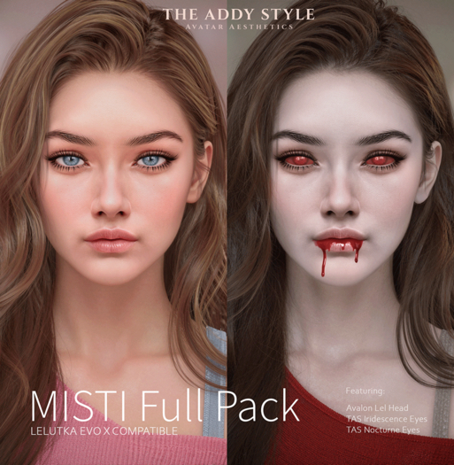 Second Life Marketplace - TAS Misti and TAS Misti Vampire- Full Pack