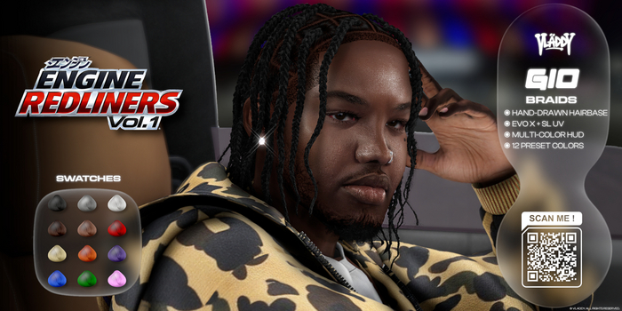 Second Life Marketplace - Vladdy // "Gio" Braids