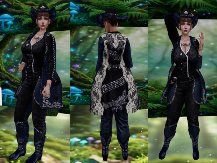 Second Life Marketplace - {CC} TrishWear Navy (Legacy, Reborn, Maitreya ...