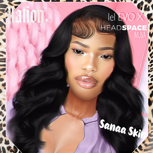 Second Life Marketplace - .HATION. Sanaa Skin ROSEKISS - HEADSPACE(MUVA)