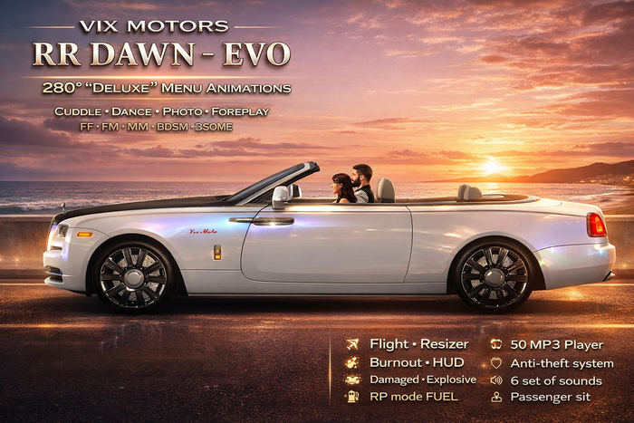 Second Life Marketplace - Vix Motors - RR Dawn - EVO