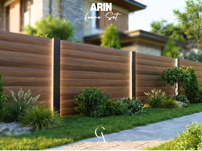 Second Life Marketplace - Arin Fence Set - CANARUN - (Rezzme)