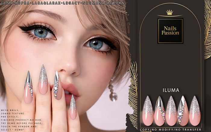 Second Life Marketplace - Nails Passion - Iluma