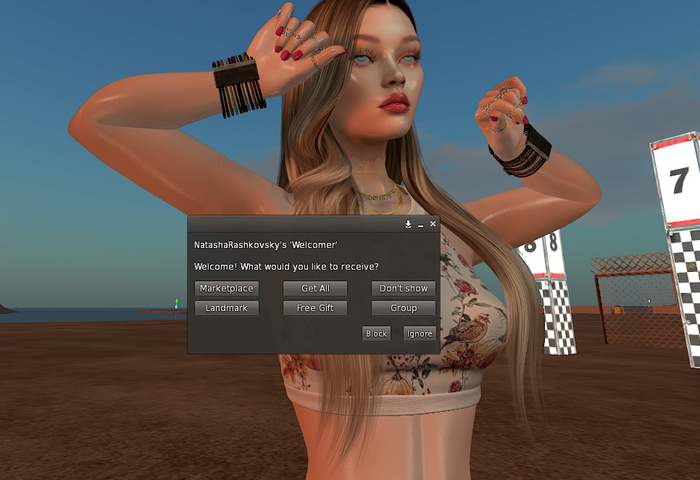 Second Life Marketplace - Simple store welcomer script - Invite to ...