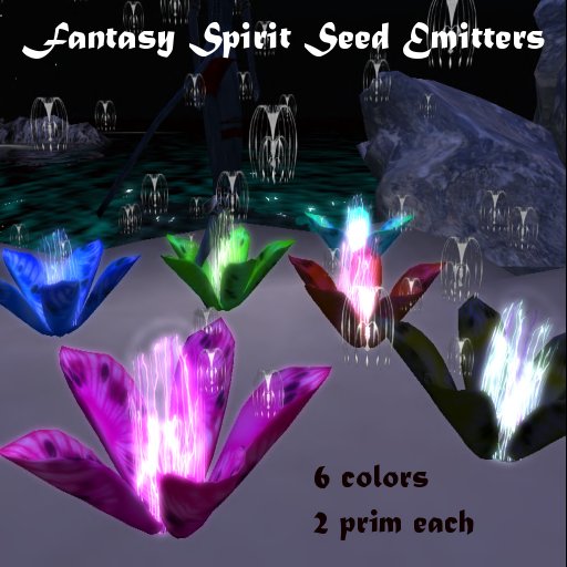 Second Life Marketplace - Fantasy Spirit Seed Emitter