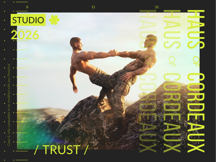 Second Life Marketplace - Presence Bento Couple Pack Pose [Trust]