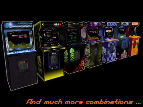 Second Life Marketplace - Multi Arcade Cabinet