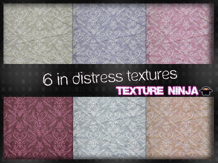 Second Life Marketplace - *SALE 99L* TEXTURE NINJA -> In Distress textures