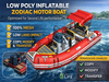 Second Life Marketplace - Low Poly Zodiac Boat – Inflatable Motor Boat ...