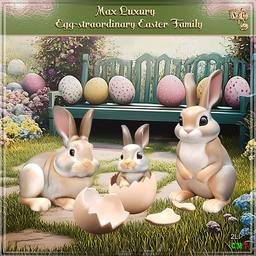 Second Life Marketplace - Max Luxury - Egg-straordinary Easter Family