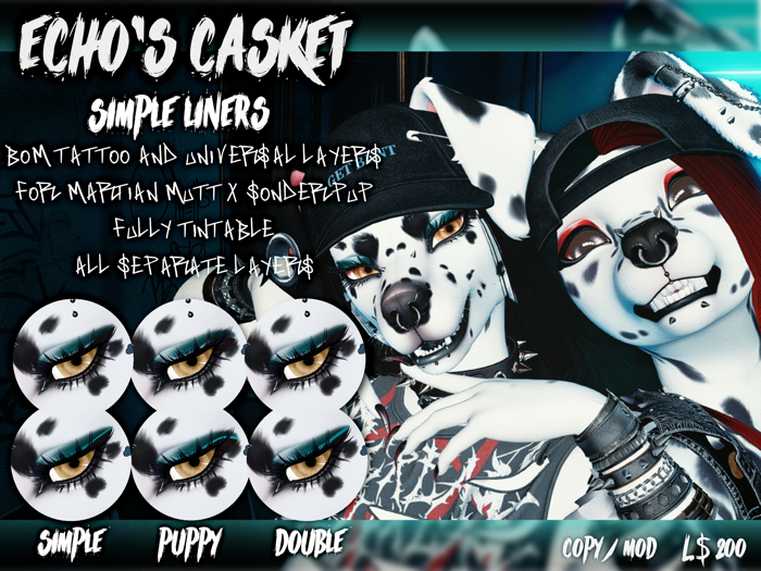 Second Life Marketplace - {Echo's Casket} - Martian Mutt x Sonder Pup ...