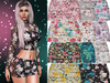 Second Life Marketplace - Cordelia Sheer Top + Mini Skirt [Floral ...