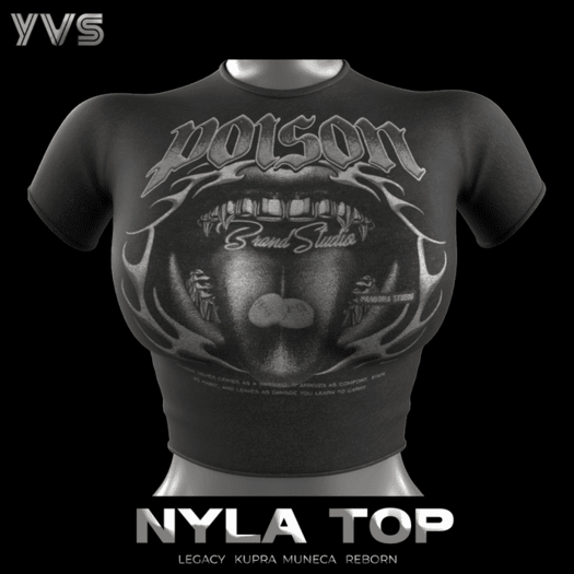 Second Life Marketplace - YVS NYLA TOP UNPACKER POISON