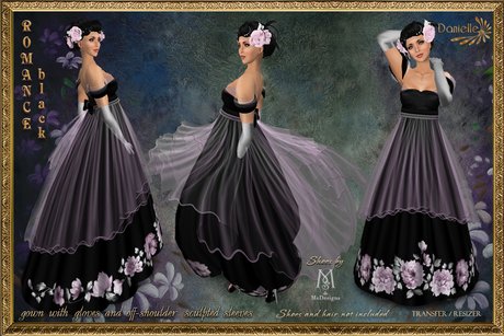 Second Life Marketplace - DANIELLE Romance Black