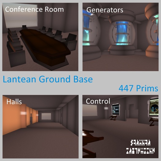 Second Life Marketplace - Lantean Ground Base (Boxed)