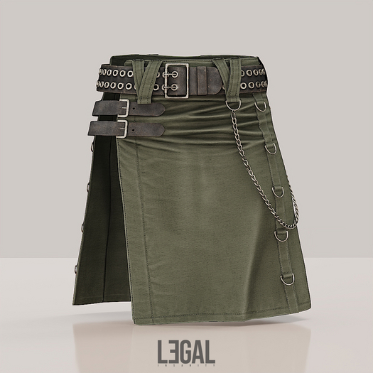 Second Life Marketplace - Legal Insanity - Wardrum kilt #12