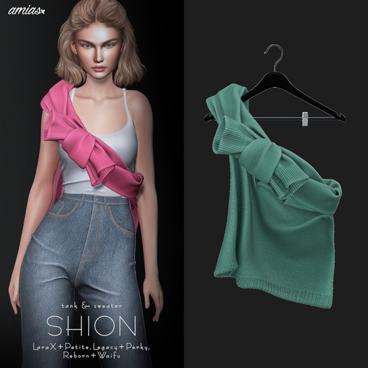 Second Life Marketplace - amias - SHION sweater forest