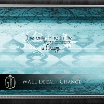 Second Life Marketplace - [GIO] Change Wall Decal