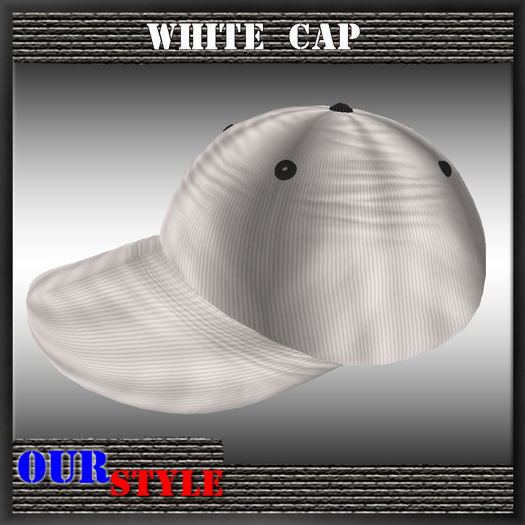 Second Life Marketplace - OurStyle- white cap