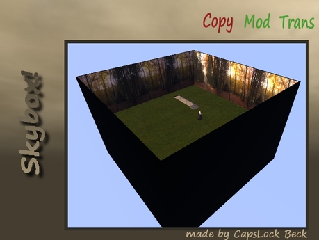Second Life Marketplace - Skybox, wood with lava-cellar