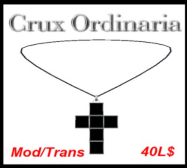 Second Life Marketplace - Crux Ordinaria Necklace