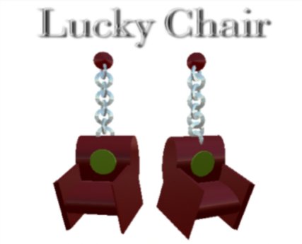 Second Life Marketplace - Lucky Chair Earrings