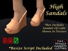 Second Life Marketplace - TNC Sandals Orange