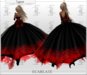 Second Life Marketplace - Ecarlate - Dress Red / Robe Rouge - Princess ...