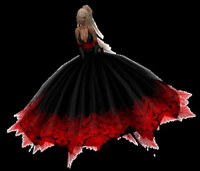 Second Life Marketplace - Ecarlate - Dress Red / Robe Rouge - Princess ...