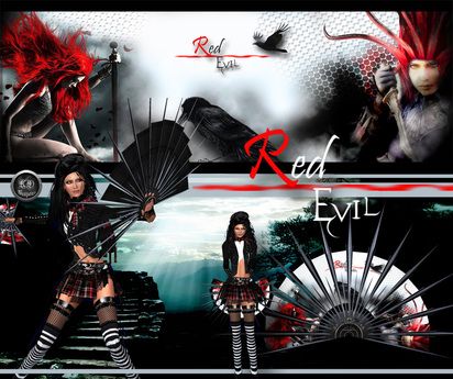 Second Life Marketplace - KD ~ BOX Red Evil Fans V5.04