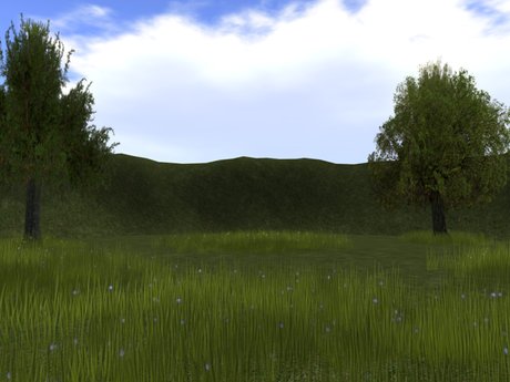 Second Life Marketplace - Large skybox with outdoor scene 50 meter ...